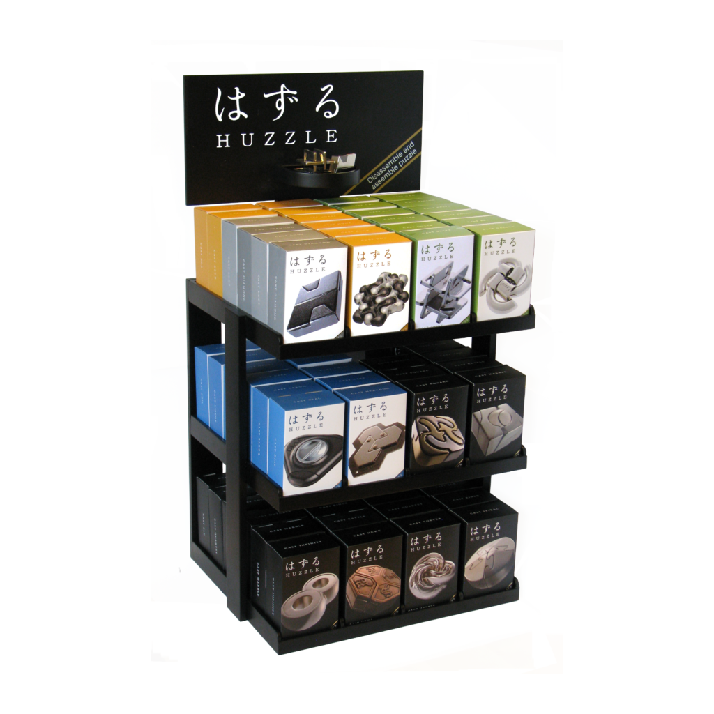 Huzzle Display – Hanayama Toys | Just For Fun