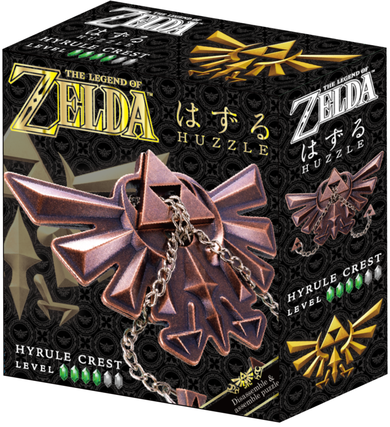 The Legend of Zelda™ – Huzzle Hyrule Crest – Hanayama Toys | Just For Fun